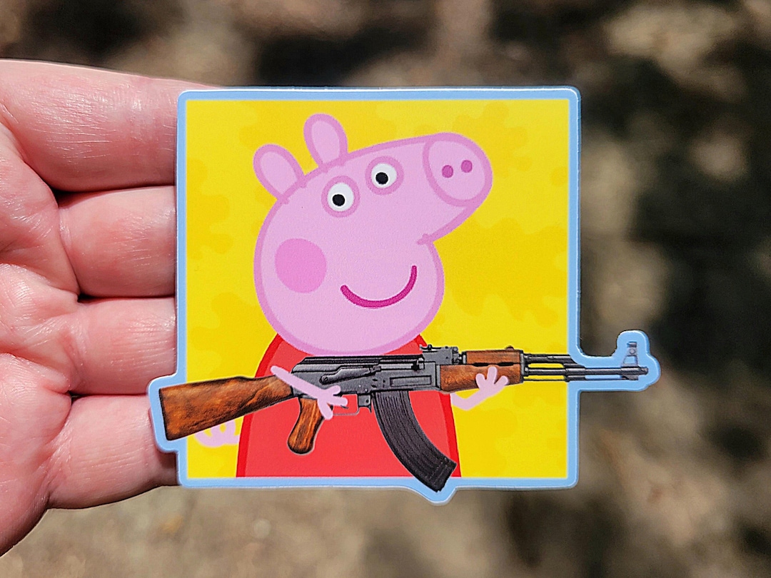 Peppa Pig With a Rifle / AK-47 / Gonna Blow You Away / Oink, Oink ...