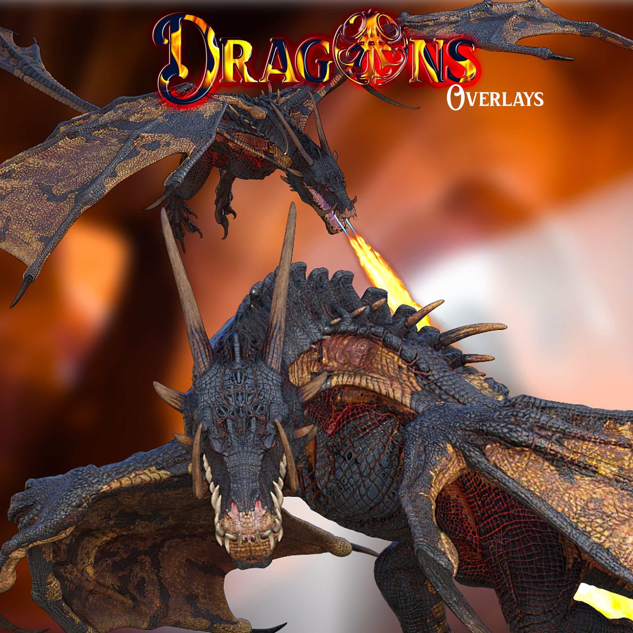 Dragons Overlays, Creature Overlay, Dragon,photo Overlay,dragon Clipart ...
