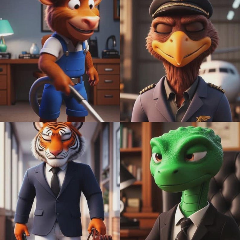 Viral Video Pack 7, Animals in Office, Bundle Your Social Media Growth ...