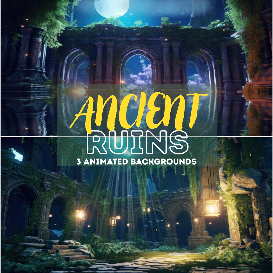 Ancient Animated Backgrounds Animated Videos Loop Videos Twitch ...