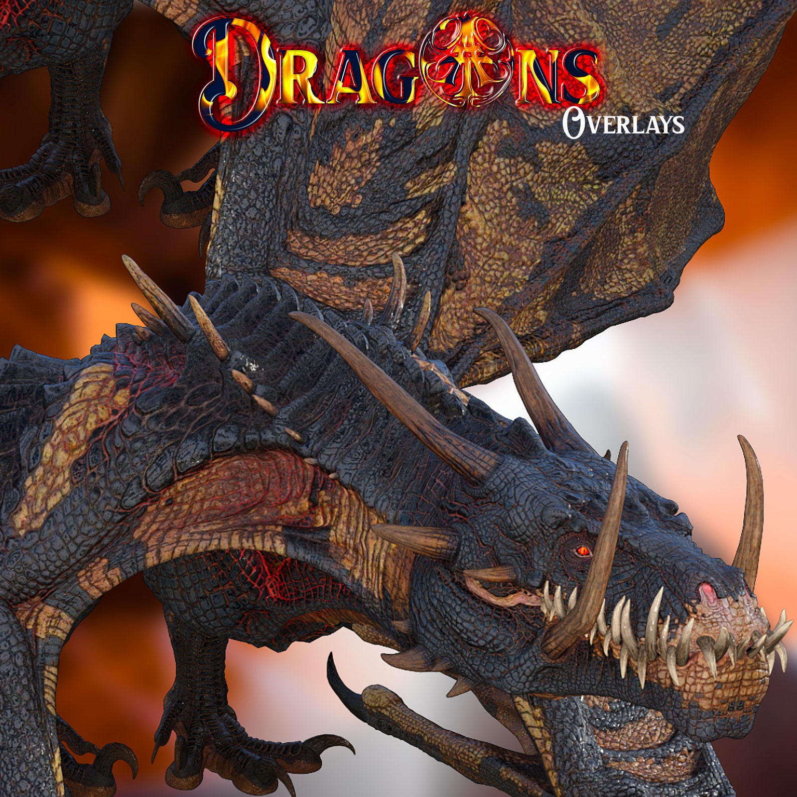 Dragons Overlays, Creature Overlay, Dragon,photo Overlay,dragon Clipart ...