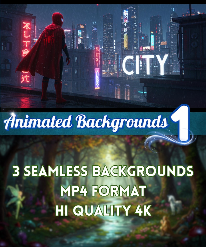 Unique Animated Backgrounds Animated Videos Loop Videos Twitch Animated ...