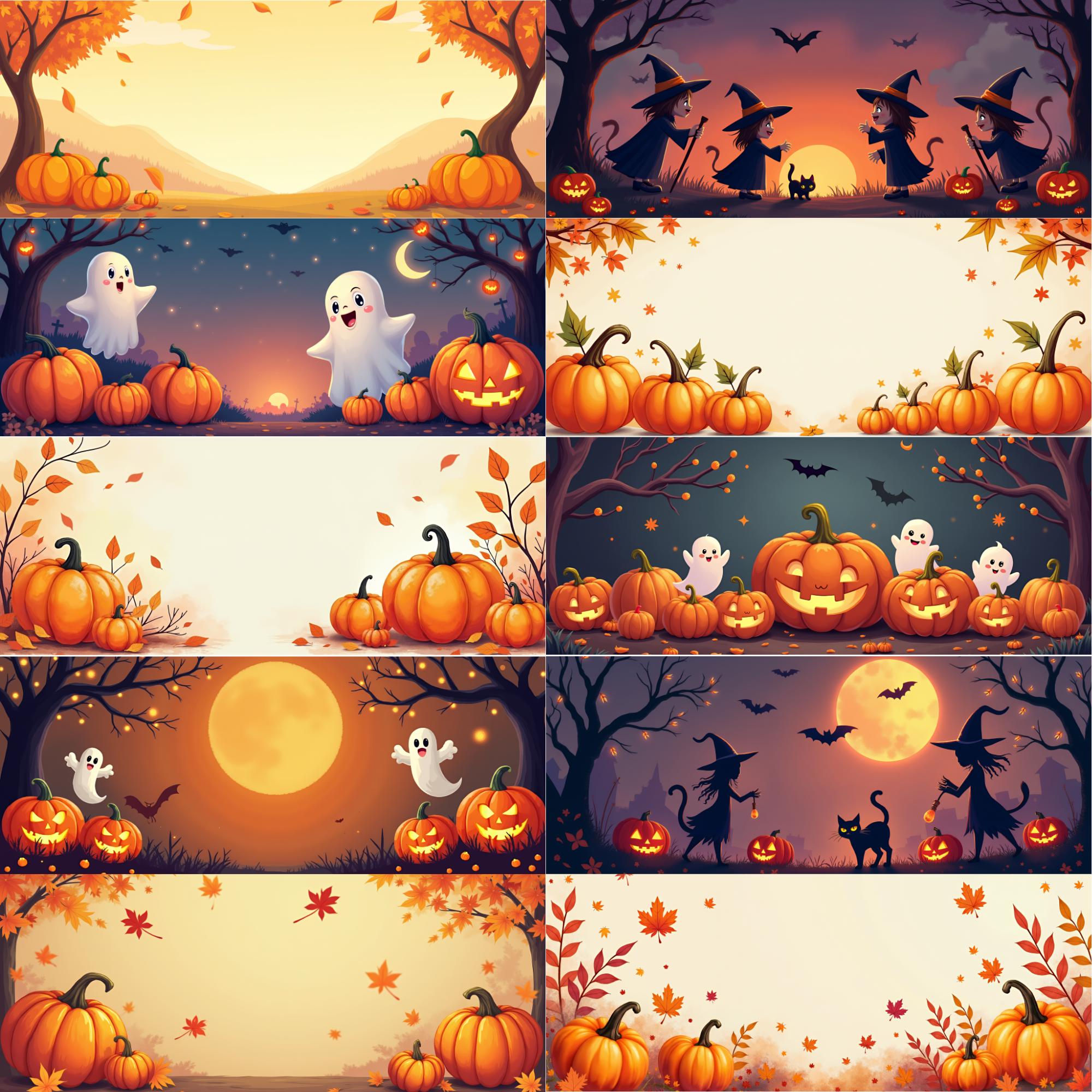 Seasonal Banner Bundle Pack PNG Banners for Etsy Holiday Promotions ...