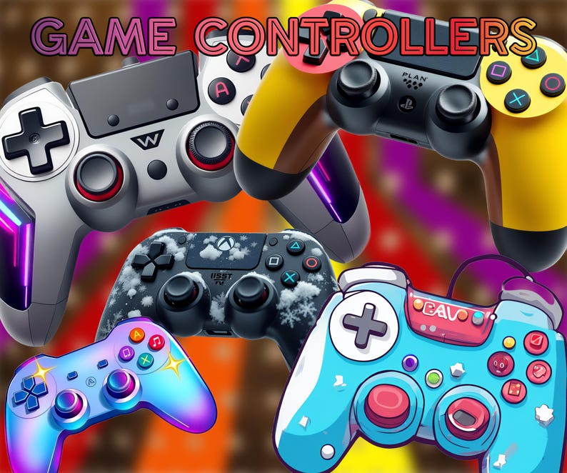 Game Controller Clipart, Clipart, Control Cliparts, Overlays ...