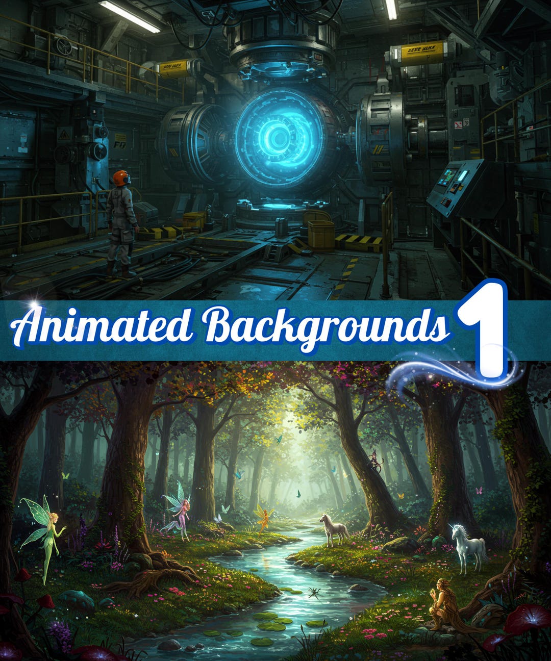 Unique Animated Backgrounds, Animated Videos, Loop Videos, Twitch ...