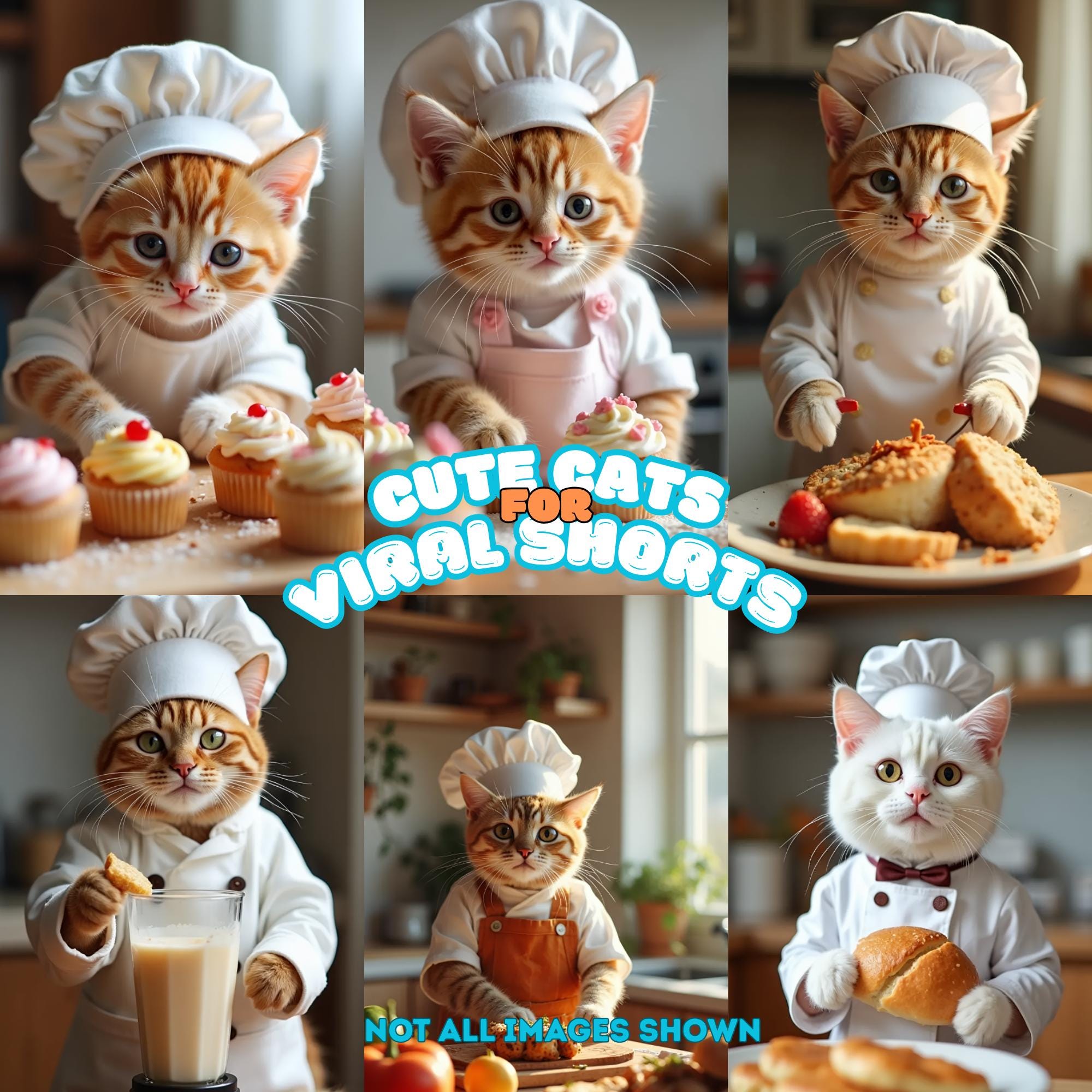 Cute Cats Viral Bundle 1 Images for to Get Viral in Youtube or Tik Tok ...