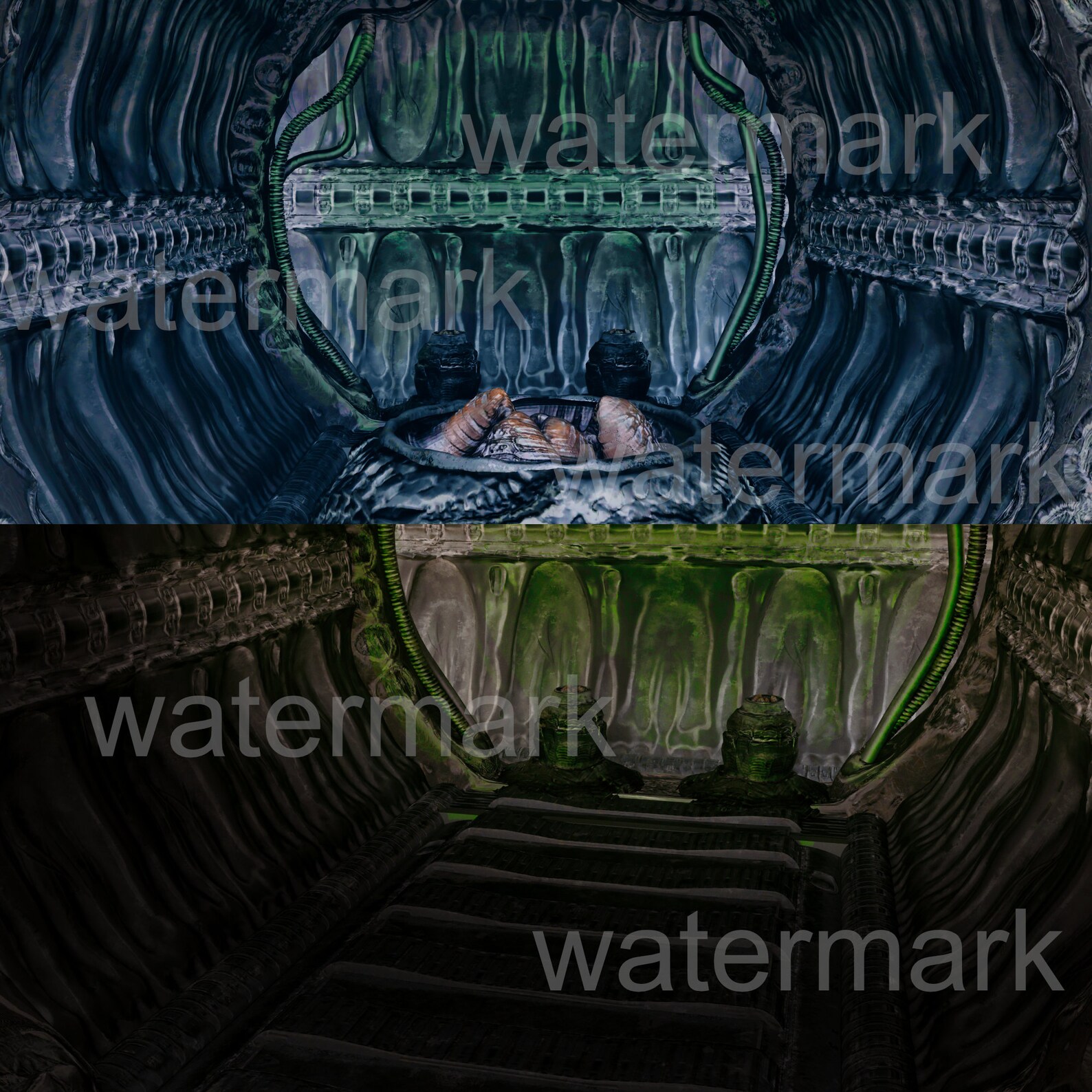 Alien Scenes Overlays, Alien Overlay, 3d Overlays, Game Overlays ...