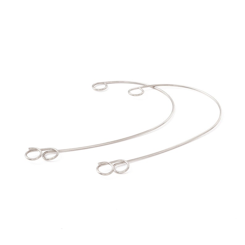 Surgical Steel Earring Cuff, Set of 10, DIY Jewelry Supplies, Boho ...