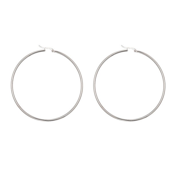 Stainless Steel Hoops - Etsy