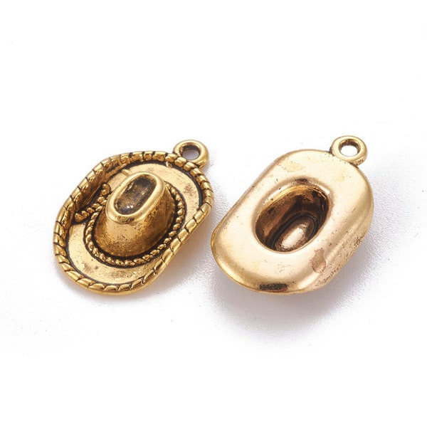 Cowboy Hat Charm - Etsy