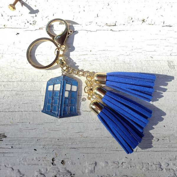 Tardis Key Chain - Etsy