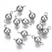 Stainless Steel Round Bead Connector Link, Set of 10, 50 or 100 ...