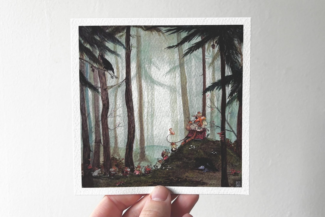 The Trollmother - Square Print - Etsy