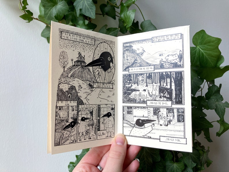 Birdface // Issue 1 // Illustrated Zine - Etsy