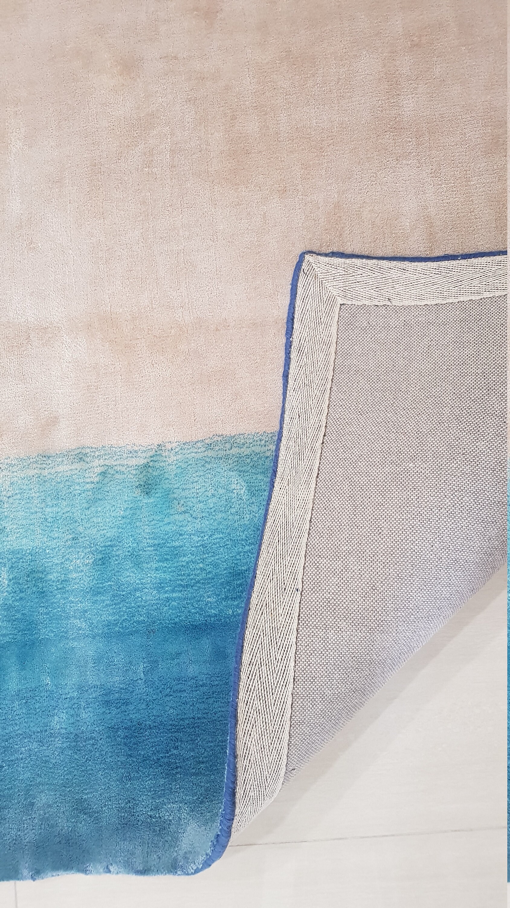 Bamboo Silk Carpet Seaside Design Theme - Etsy