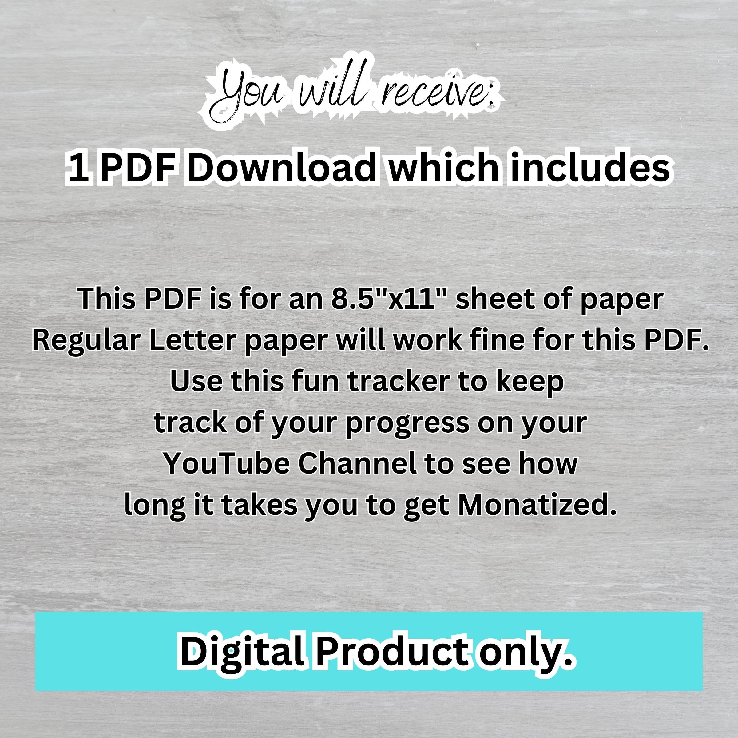 Youtube Monetization Tracker, Keep Track of Your Youtube Subscriber and ...