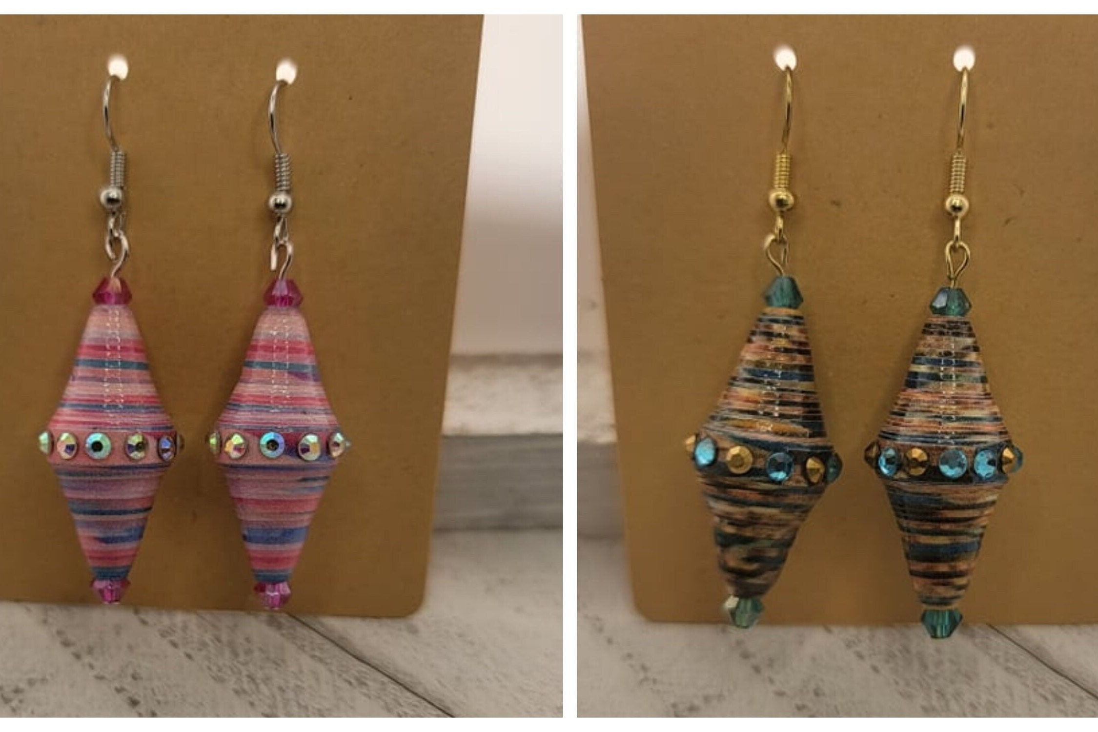 XL Paper Bead Pattern Template PRINTABLE, DOWNLOAD - Etsy