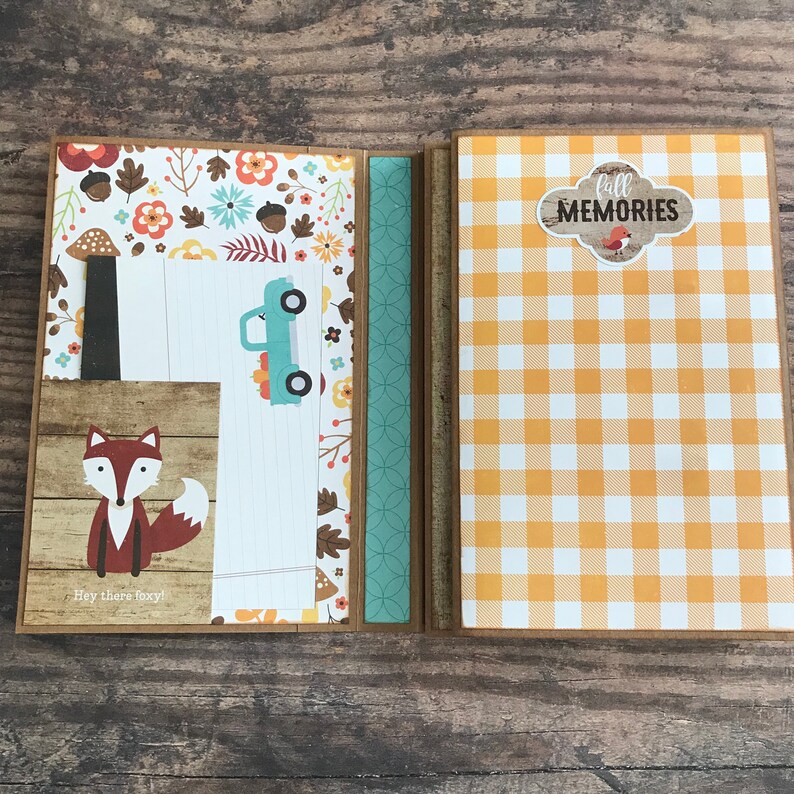 Fall Photo Album Folio - Etsy