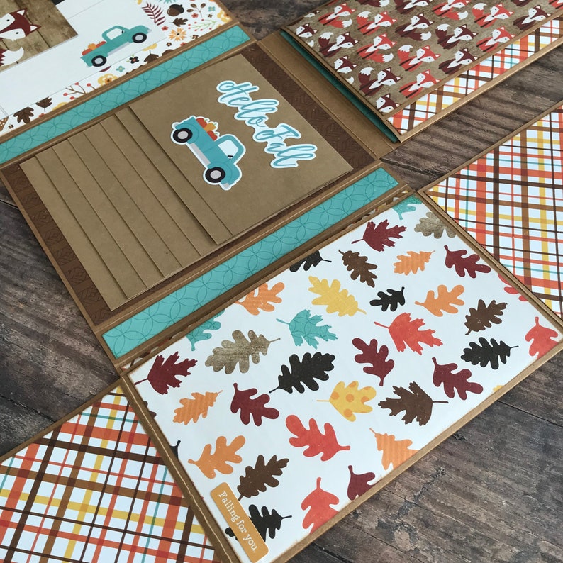 Fall Photo Album Folio - Etsy