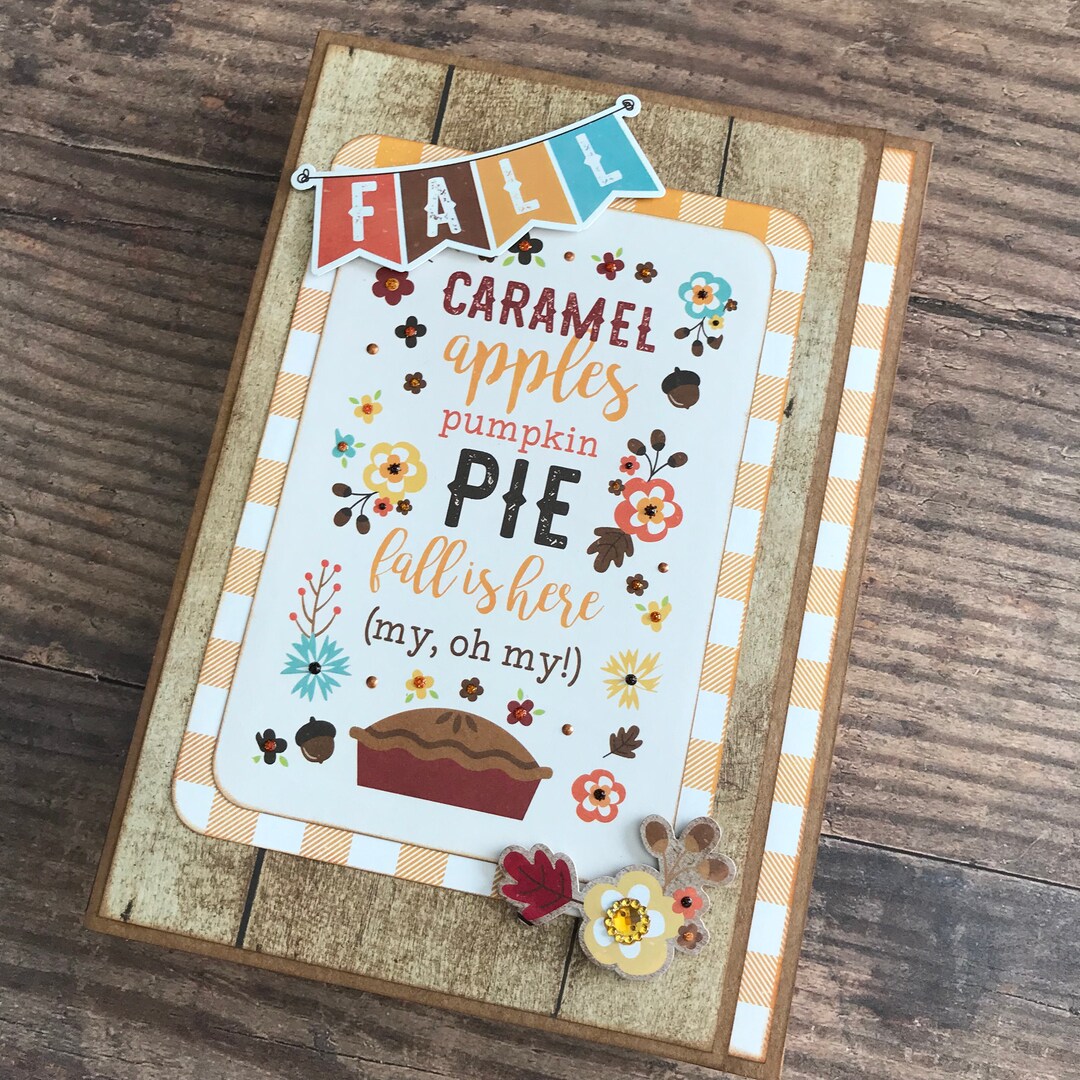 Fall Photo Album Folio - Etsy