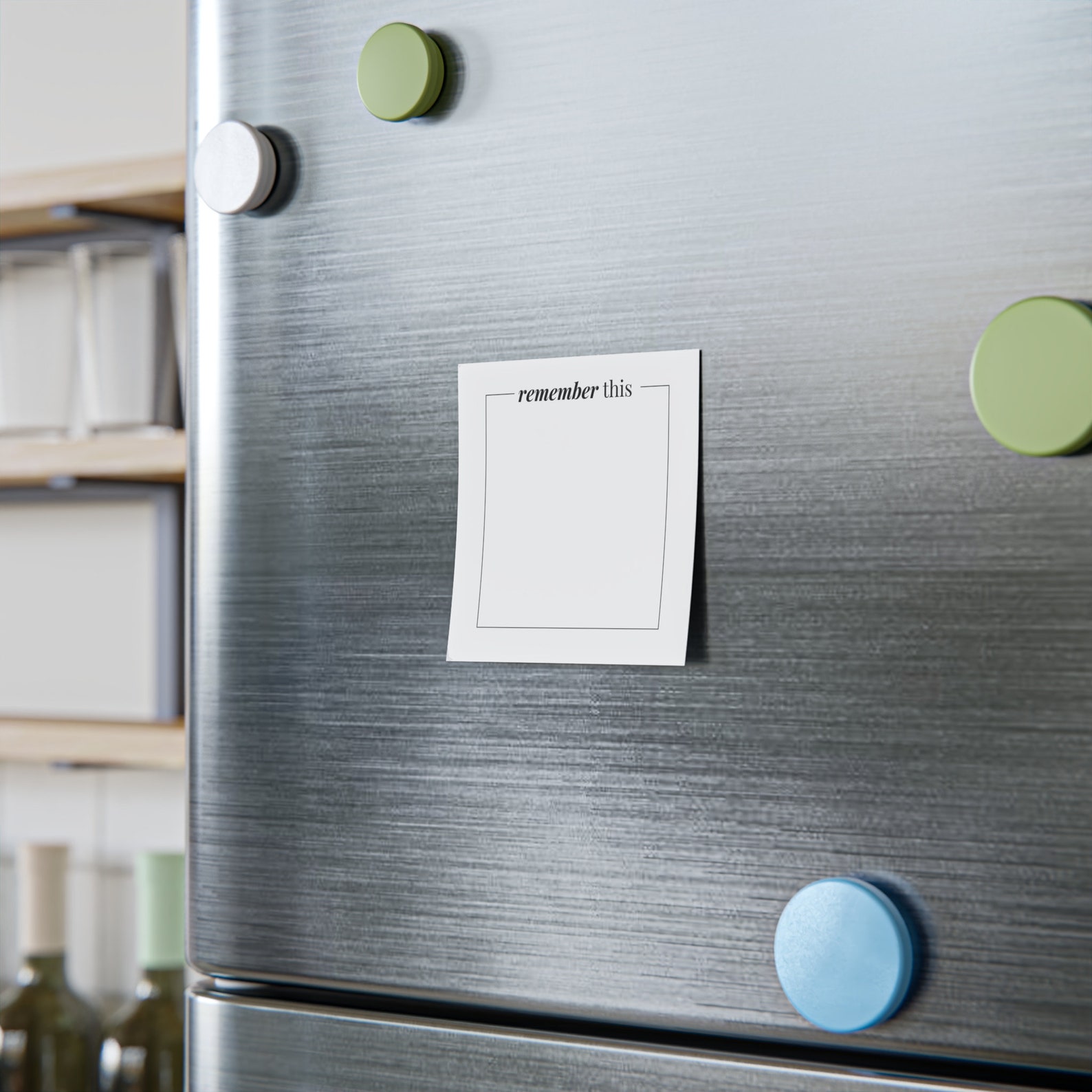 Remember This Sticky Notes Minimalist Post-it® Note Pad Post It Notes ...