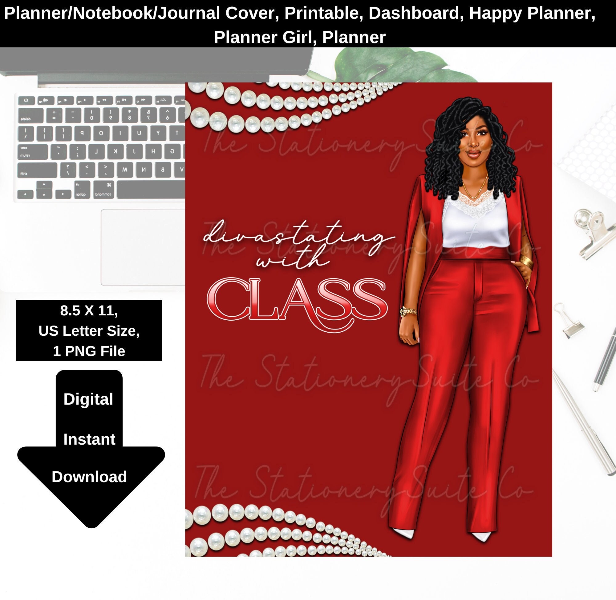 Planner Cover, Delta Planner Cover, Printable, Sorority, DST, Dashboard ...