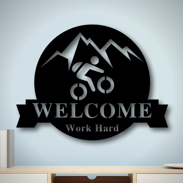 Custom Mountain Bike Sign - Etsy