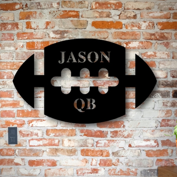 Metal Football - Etsy