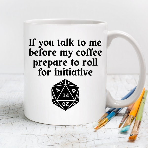 Dnd Coffee Mug - Etsy