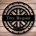 Personalized Metal Shop Sign, Custom Tire Shop Sign, Custom Workshop ...