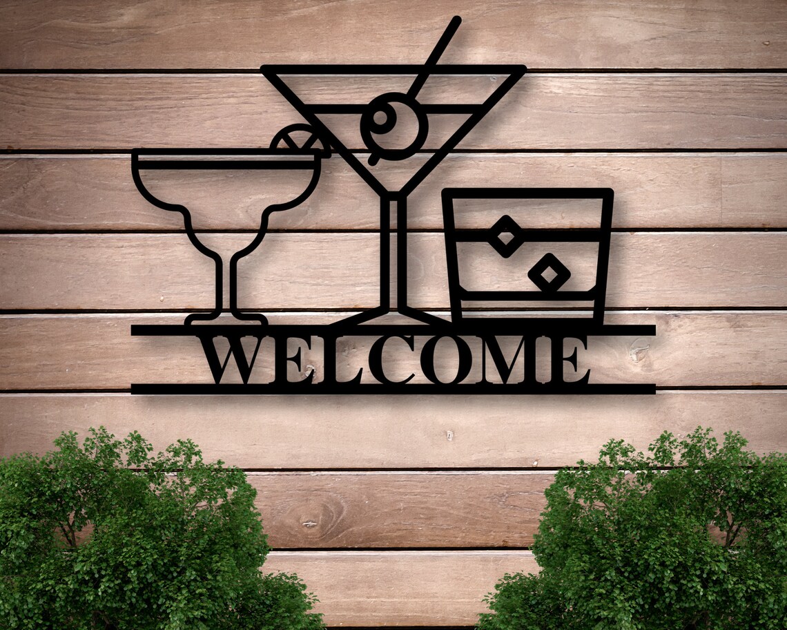 Personalized Bar Theme Sign Custom Happy Hour Sign Whiskey - Etsy