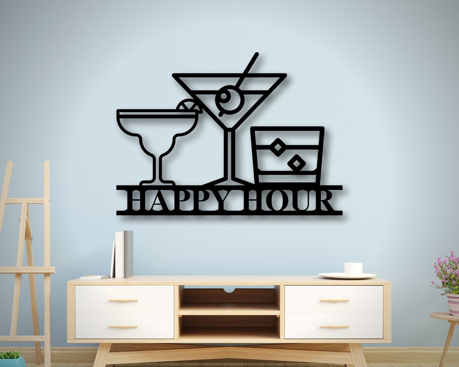 Personalized Bar Theme Sign Custom Happy Hour Sign Whiskey - Etsy