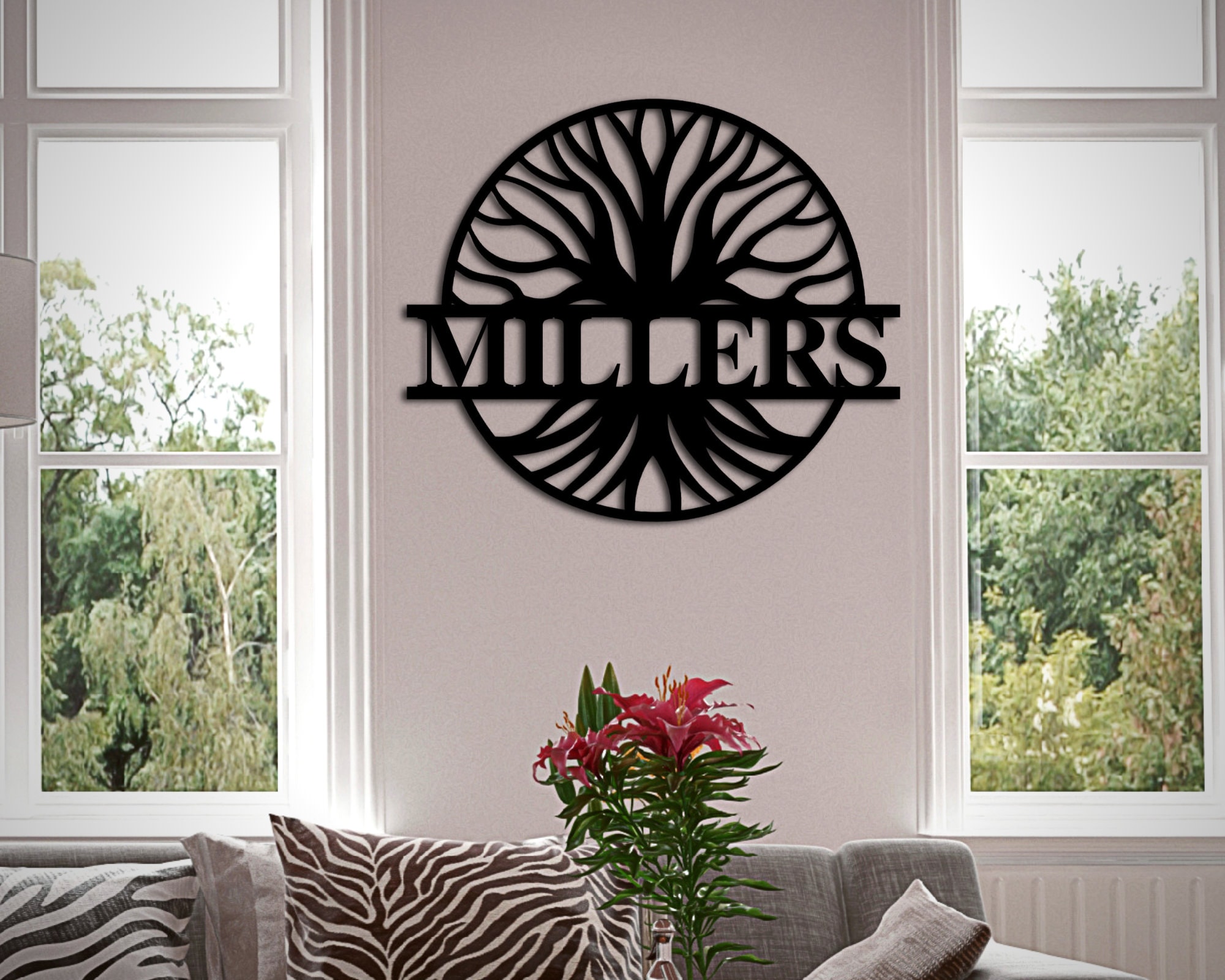 Personalized Metal Sign for Home Personalized Metal Wall Art | Etsy