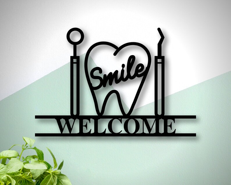 Dental Office Sign, Dentist Sign, Dentist Gift, Dental Office Wall ...