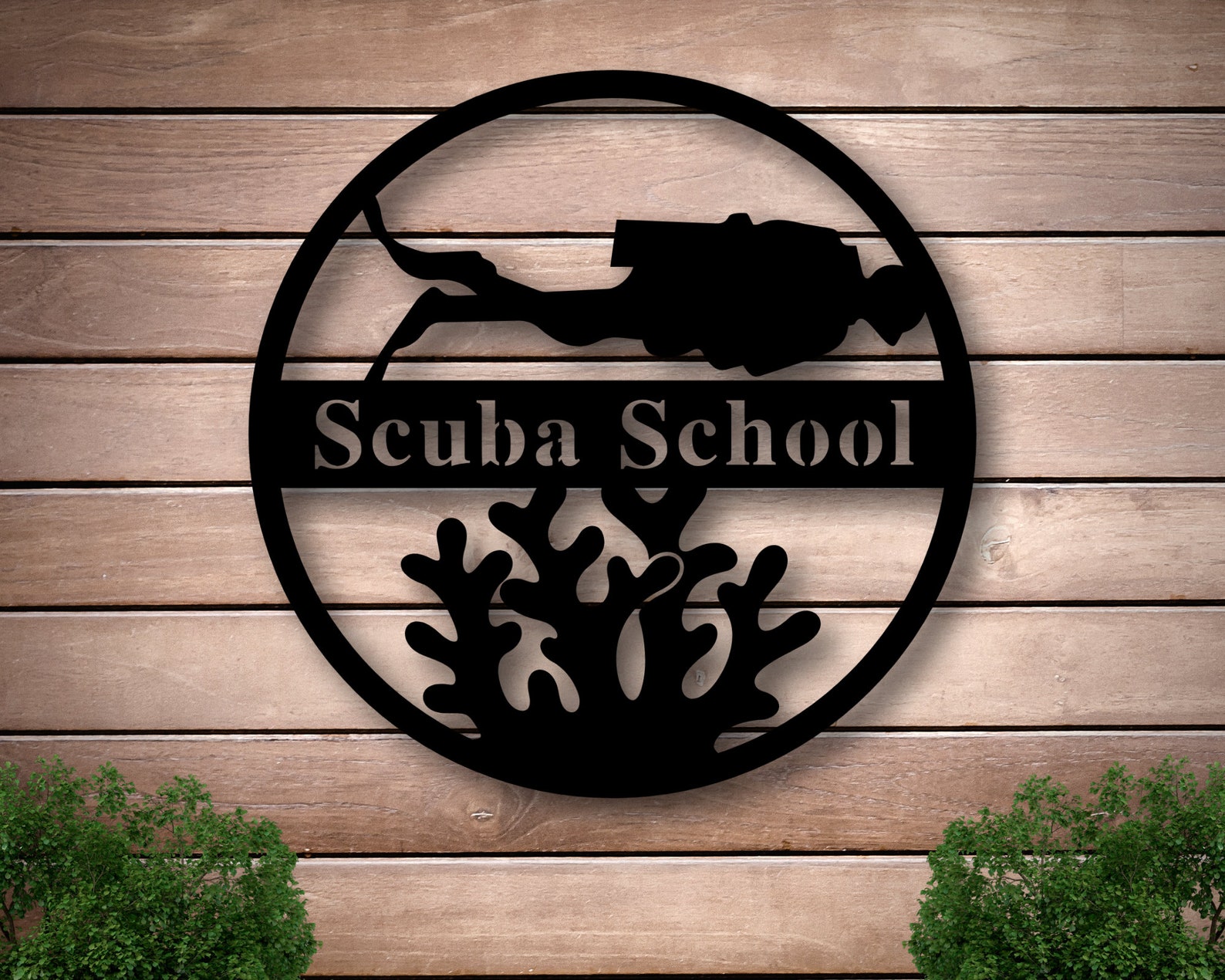 Personalized Scuba Diving Sign, Scuba Gifts With Name, Scuba Beach ...