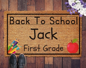 Custom Doormat for Classroom Doormat Teacher Gifts Personalized Teacher ...