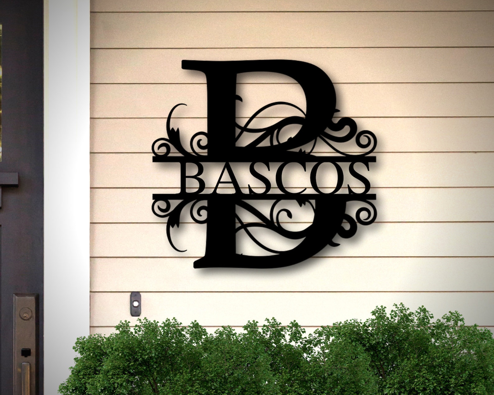 Front Porch Sign Family Name Metal Sign Welcome Sign Custom - Etsy