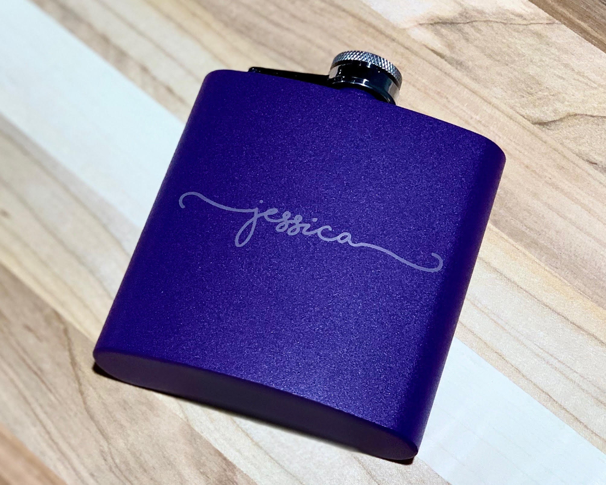 Personalized Flask for Women Flask Set Bridesmaid Flask | Etsy
