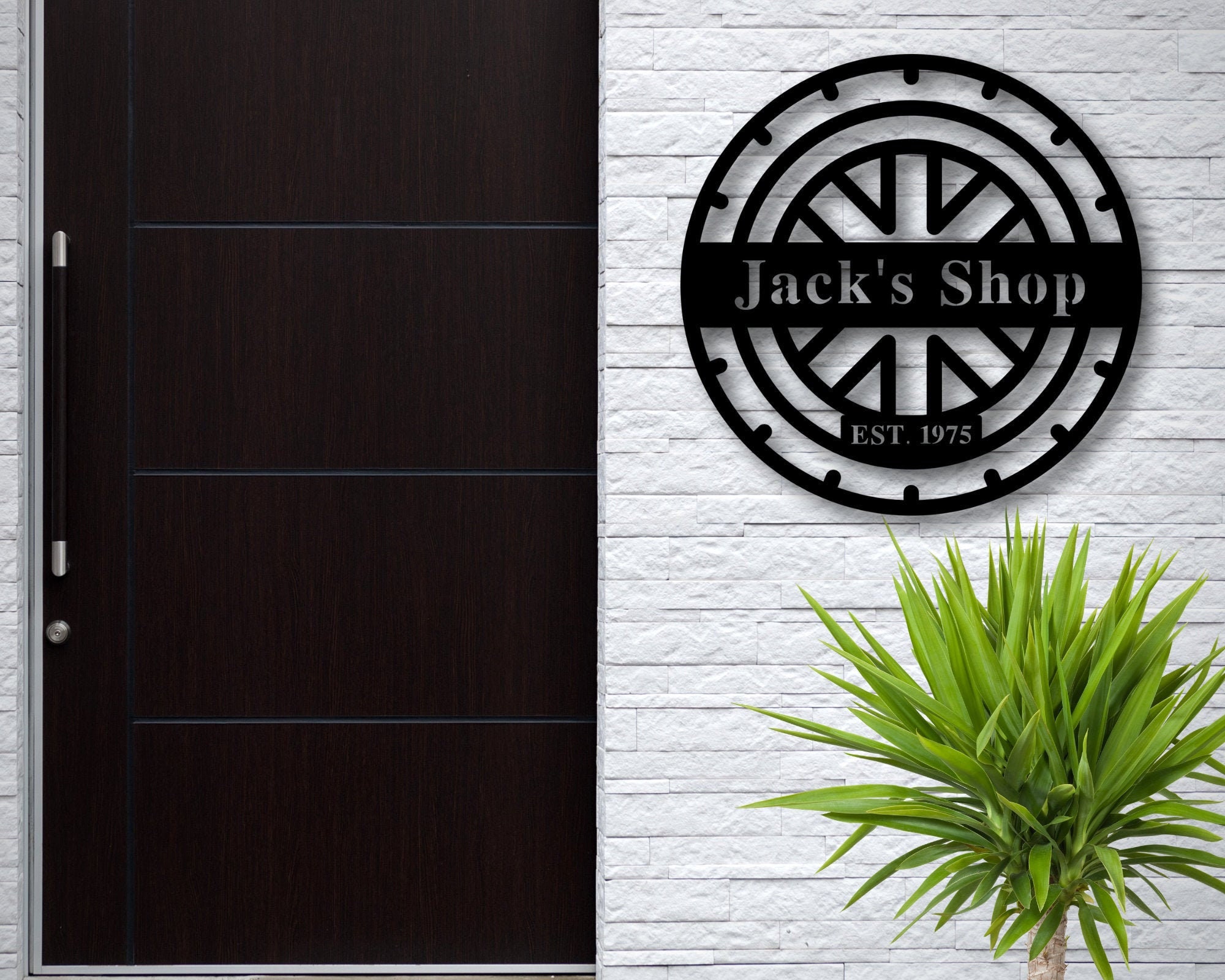 Personalized Metal Tire Sign Tire Shop Sign Workshop Metal | Etsy