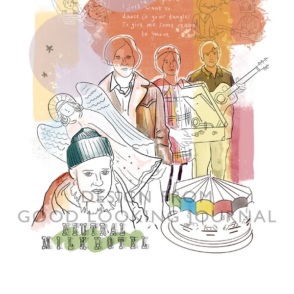 Neutral Milk Hotel Poster - Etsy