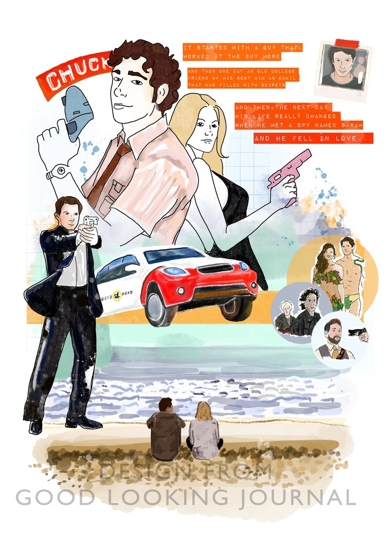 Chuck Poster Digital Download - Etsy