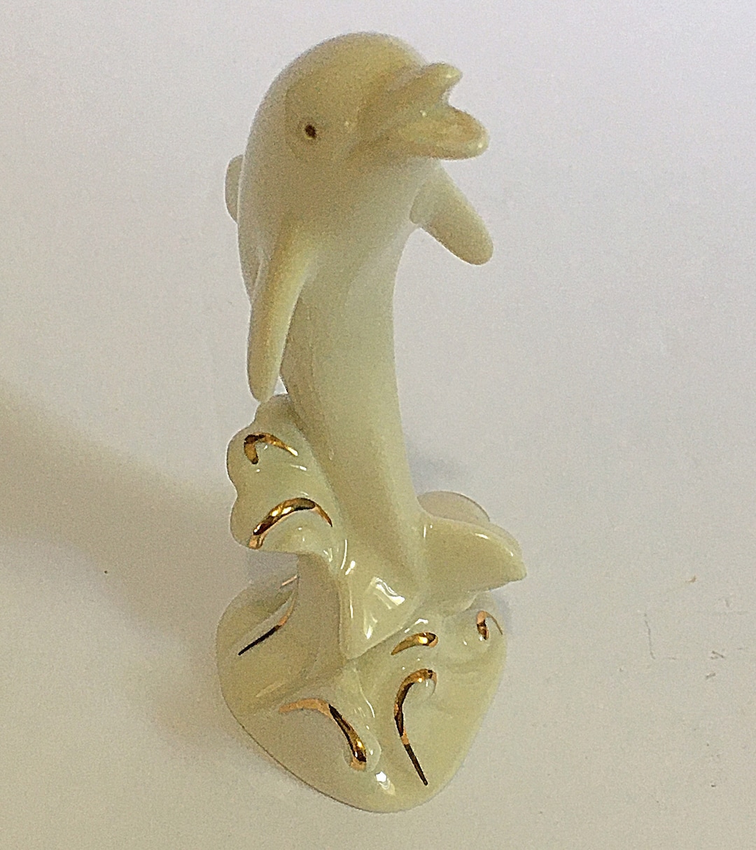 Lenox Dolphin Figurine Porcelain With 24k Gold Trim - Etsy
