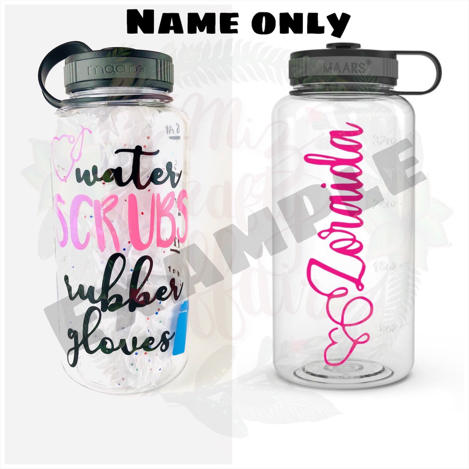 Autism Water Bottle Trackermotivational Water Bottle Water | Etsy