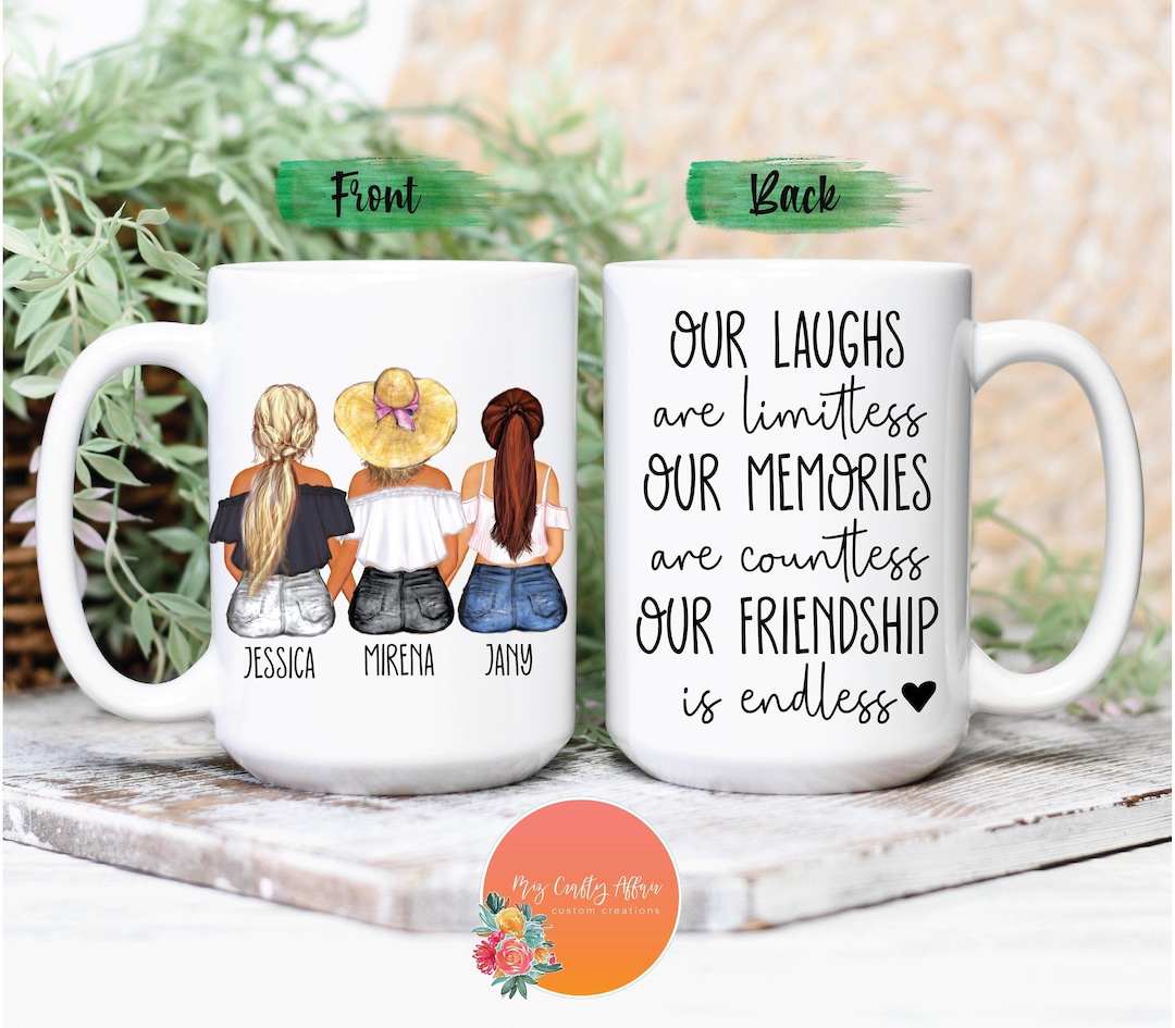 Best Friends Mug Personalized Gifts for Best Friends Best Friend Gifts ...