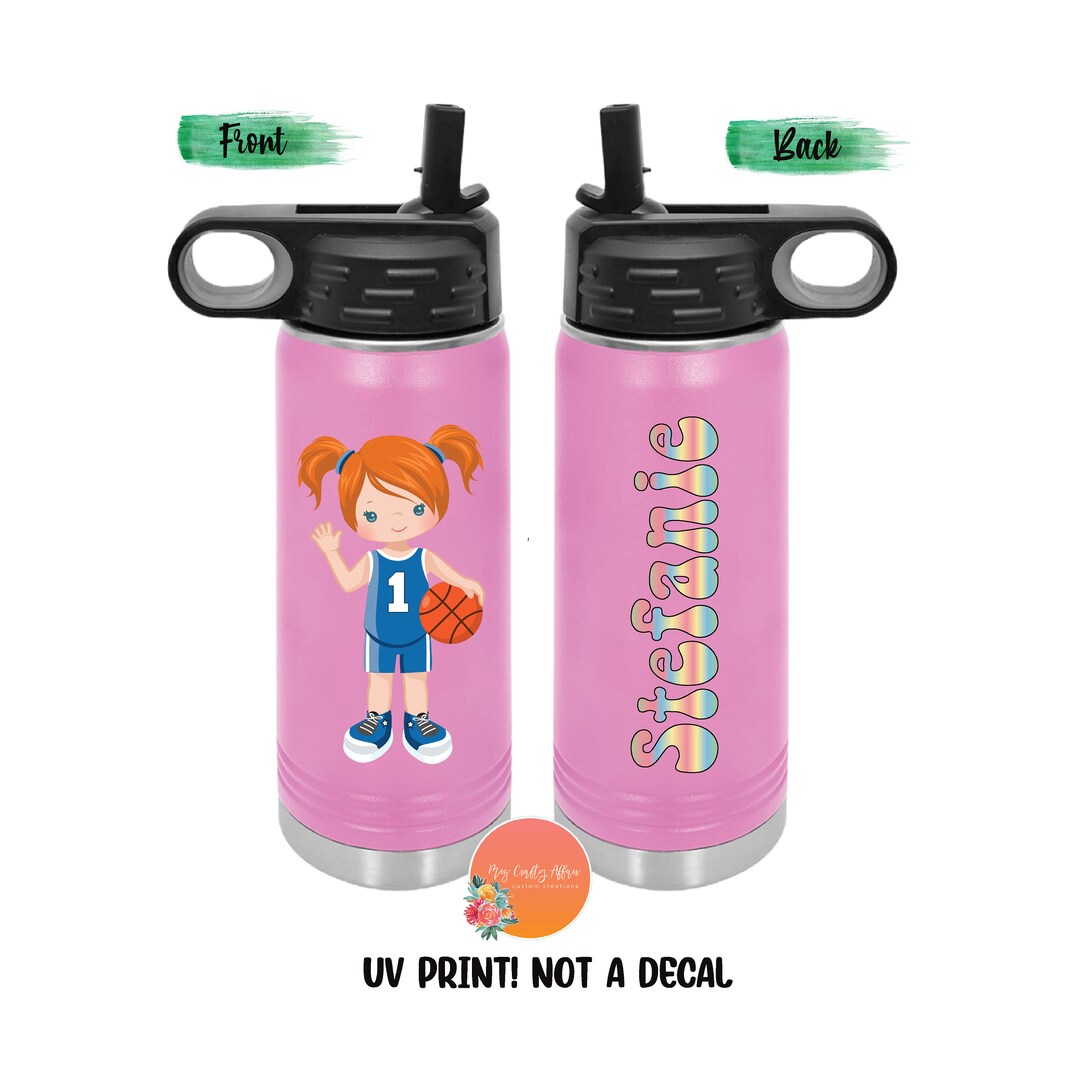 Basketball Water Bottle Basketball Boys Bottle Kids Water Bottle Water ...