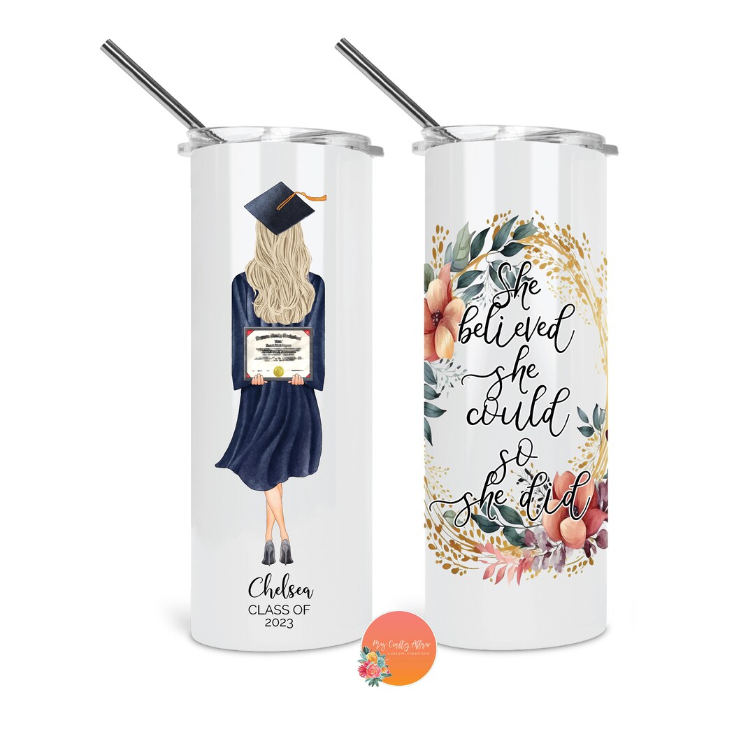 Graduation 2023 Tumbler Graduation Tumbler Personalized Grad Tumbler ...