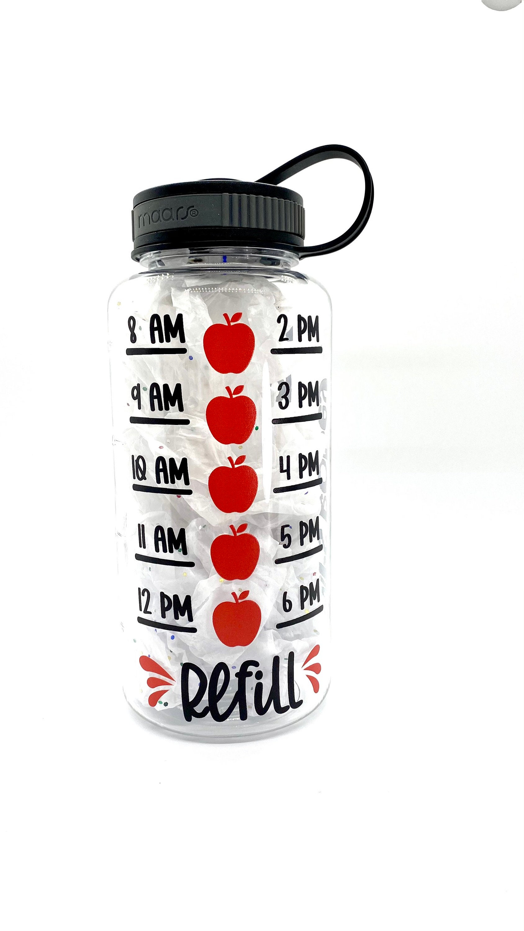 Teacher Water Bottle Teachers Gifts It takes a lot of Heart | Etsy