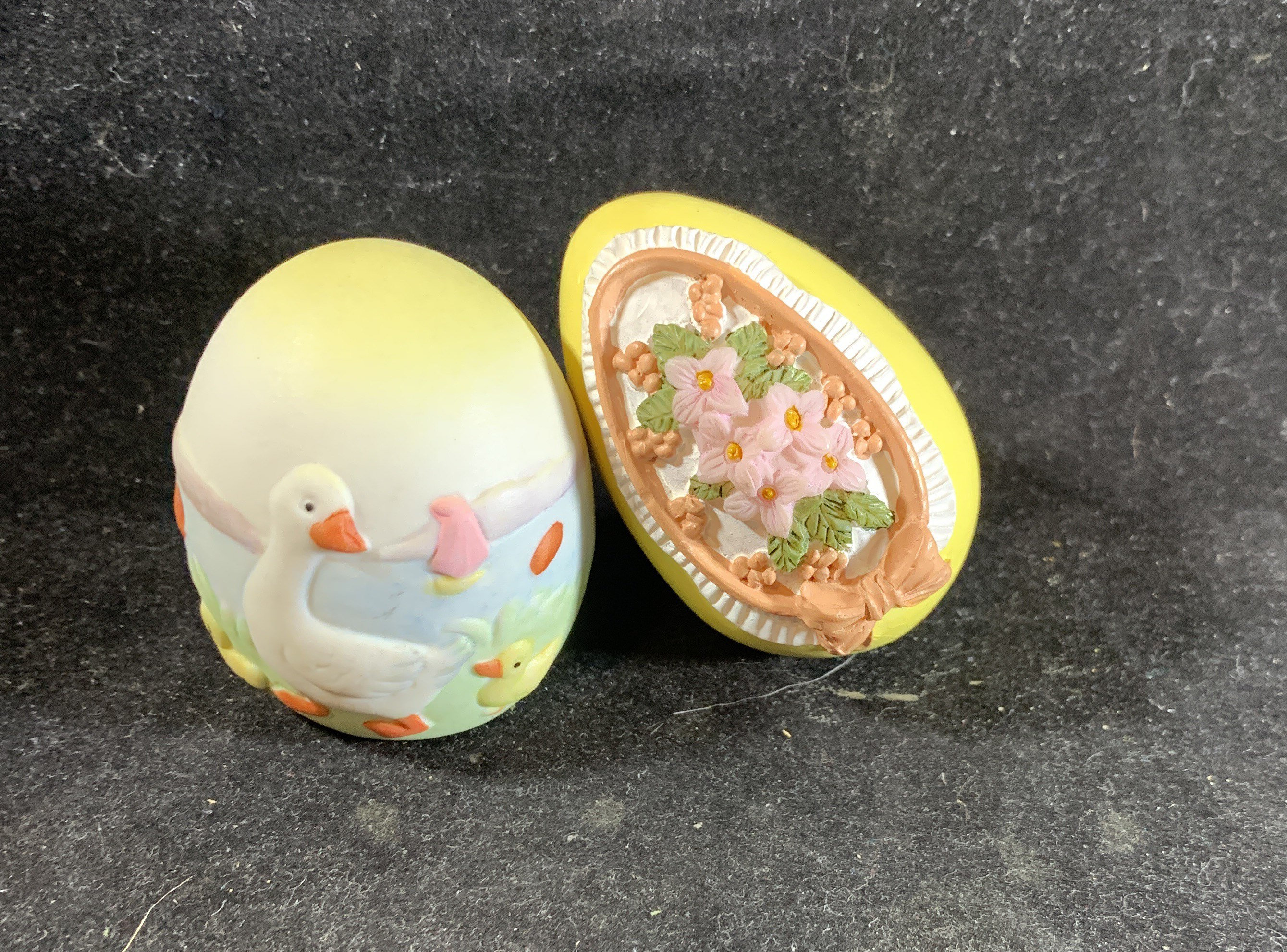Vintage Ceramic Easter Eggs Set of 6: Collectible Holiday Decor - Etsy