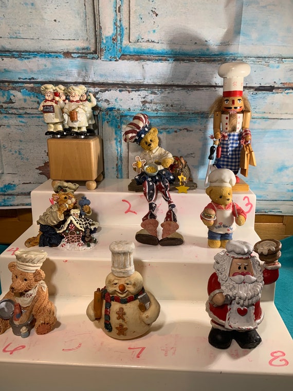 Rare Chef and Baker Themed Vintage Christmas Decorations | Etsy