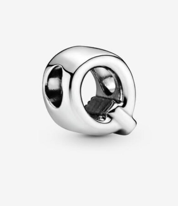 Authentic Pandora Retired Letter U Triangle Charm 3 S… - Gem